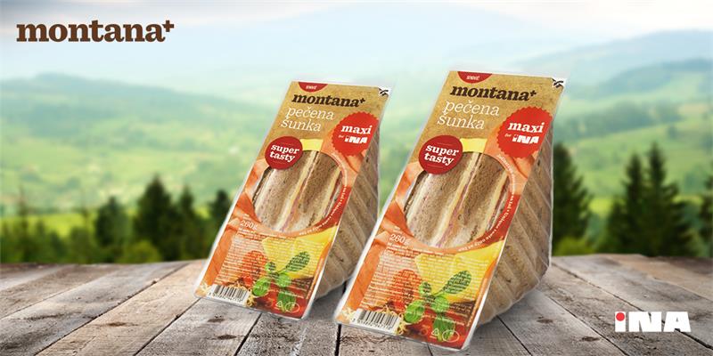 INA Montana sandwich, snack worthy of a lord - INA, d.d.