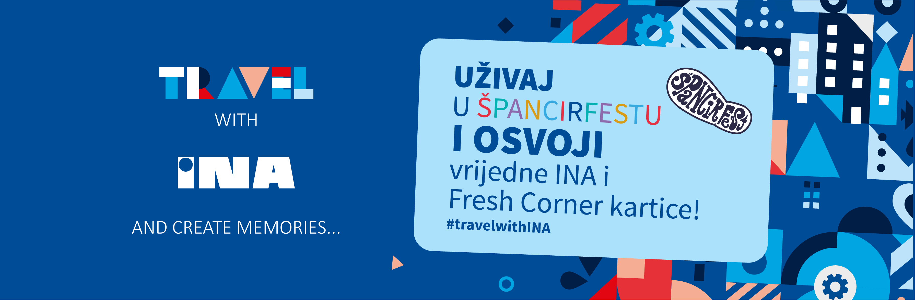 Uživaj u Špancirfestu i osvoji vrijedne INA i Fresh Corner kartice ...